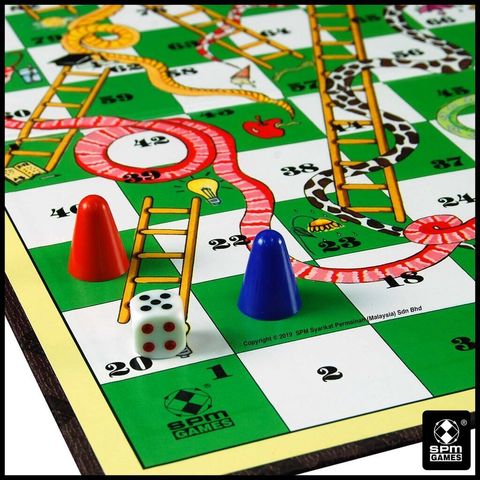 SPM Chess Snakes and Ladders Games SPM 102 – LuckyTulis