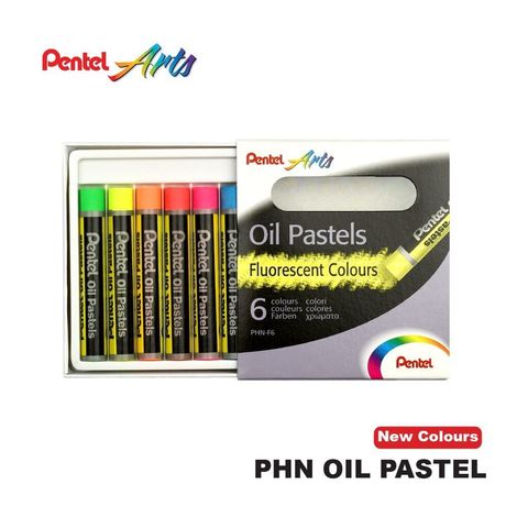 Pentel Arts PHN Oil Pastels Colour New Flourescent / Metallic – LuckyTulis