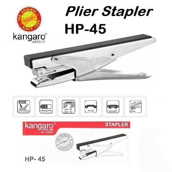Kangaro Plier Stapler HP-10 use No10 bullet / HP-45 Kangaroo HP45 use ...