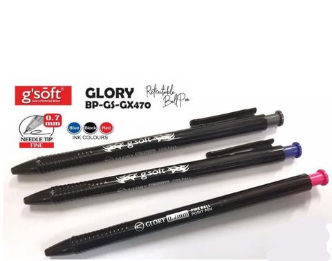 G'Soft Gsoft GLORY Retractable Ball pen 0.5mm GX450 0.7mm GX470 ...