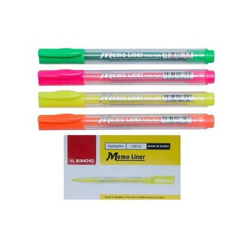 Buncho Memo Liner Highlighter - Underline Marker – LuckyTulis