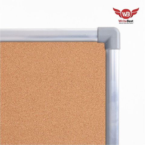 WriteBest Cork Notice Board with Aluminium Frame – LuckyTulis