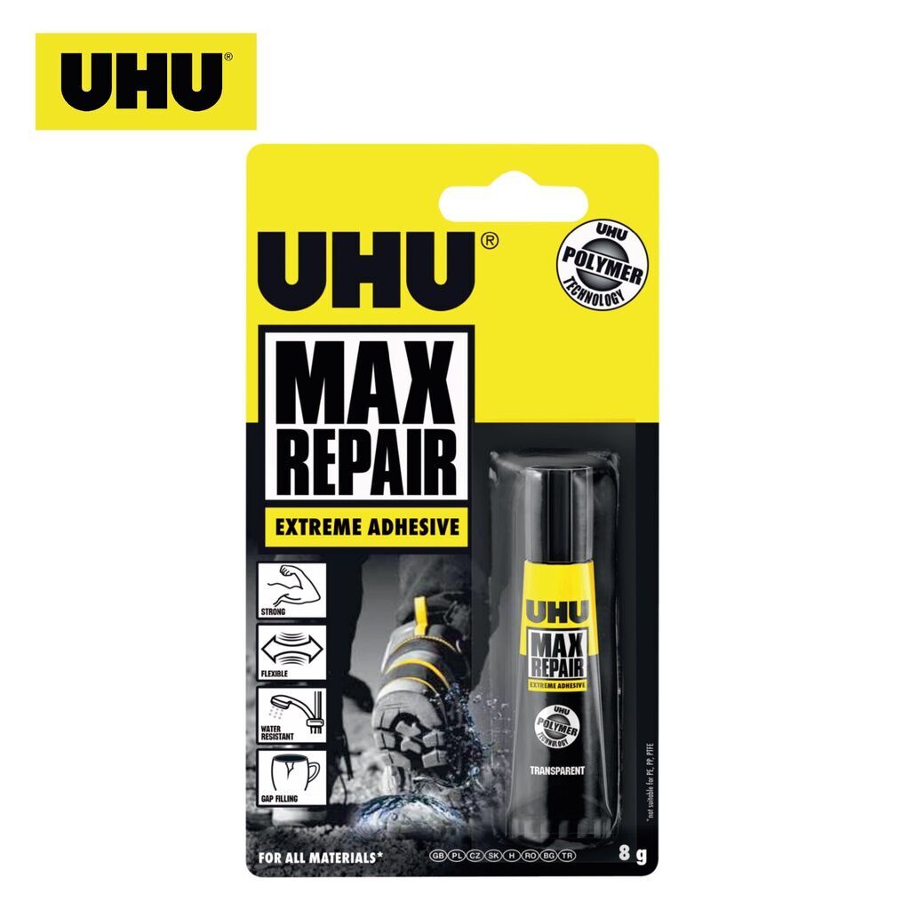 UHU Max Repair Extreme Adhesive Liquid Glue 8g