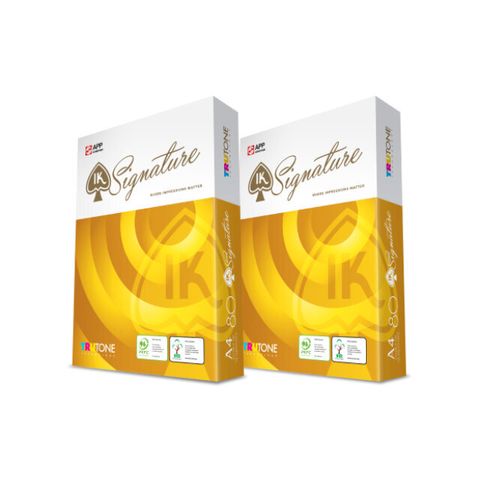 IK Yellow Signature Premium A4 Papers 80gsm 500sheets – LuckyTulis