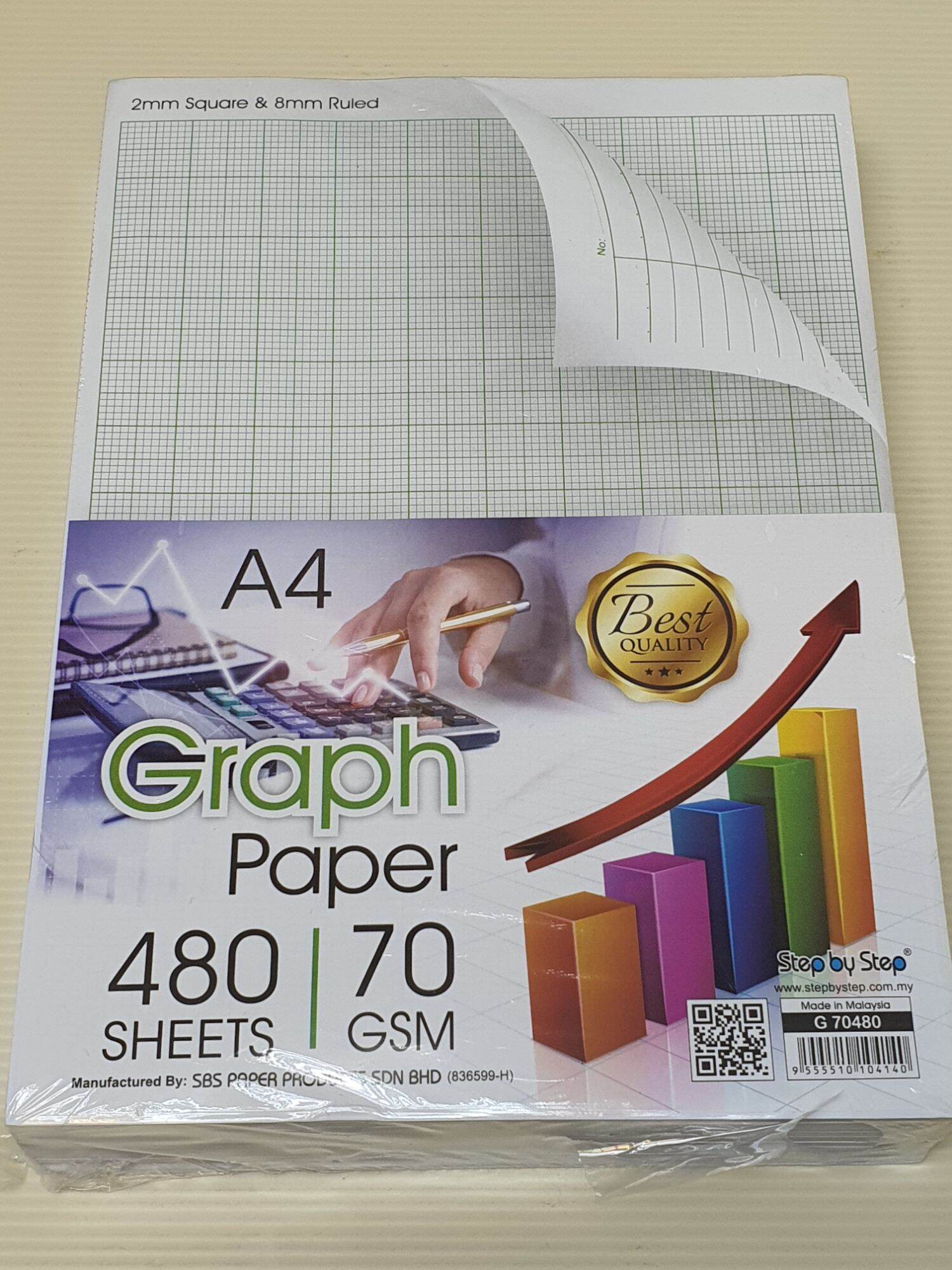 Graph Paper ISO Matrix Graph Isomatric Science Graph 60gsm 480sheets