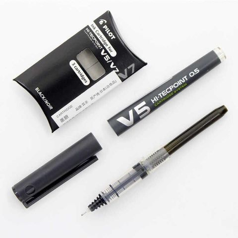 Pilot BXC Hi-Tecpoint V5/V7 refillable - Liquid Ink Rollerball pen ...