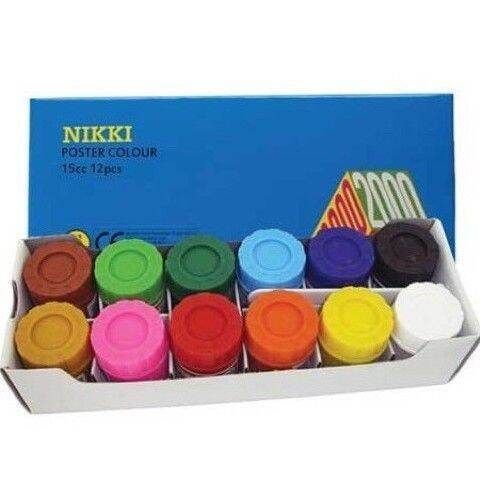 Nikki Poster Colour 15cc 12pcs / Color Poster – LuckyTulis