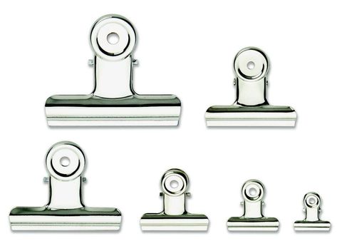 Clip Silver Round Metal or Plastic Spring Clip Bulldog – LuckyTulis