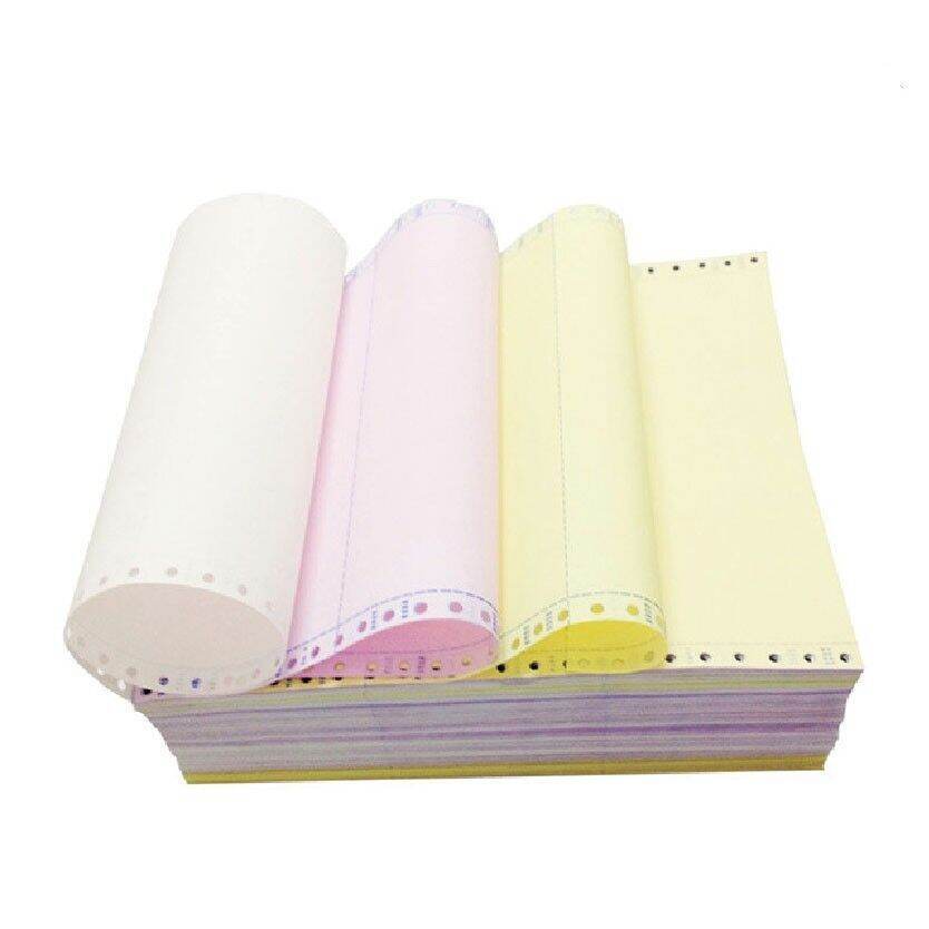 A4 9.5 x 11inch NCR Computer Form Plain White Dot Matrix Printer Paper