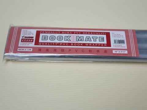 Clear PVC Protective Book Wrapper / Book Cover / Pembalut Buku 1815-C3 ...