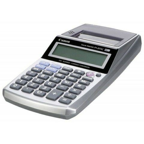 Canon P1-DTSC Mini 12 digit Printing Calculator – LuckyTulis