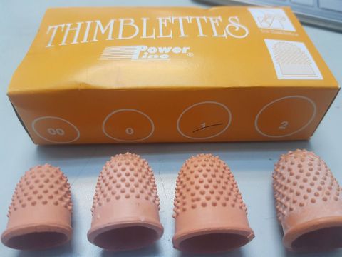 Rubber Thimblettes / Rubber Finger Cone – LuckyTulis