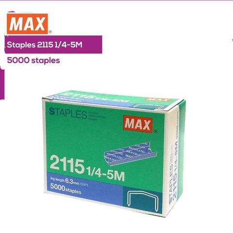 Max Stapler HD88R or Staples 2115 1/4-5M – LuckyTulis