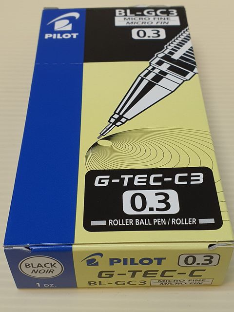 Pilot Pen HI-Tec G-Tec-C C3 C4 C5 0.25 0.3 0.4 0.5 – LuckyTulis