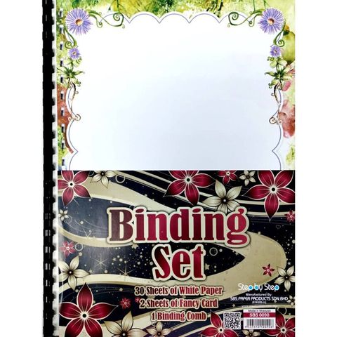 SBS Binding Set White 0090 / Color 0091 Buku Folio – LuckyTulis