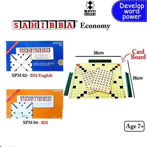 SPM Chess Sahibba Word Game (Standard & Economy) – LuckyTulis