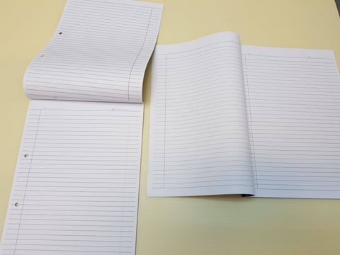Test Pad Exam Pad Single Line Kertas Kajang A4 50gsm 48sheets Top ...