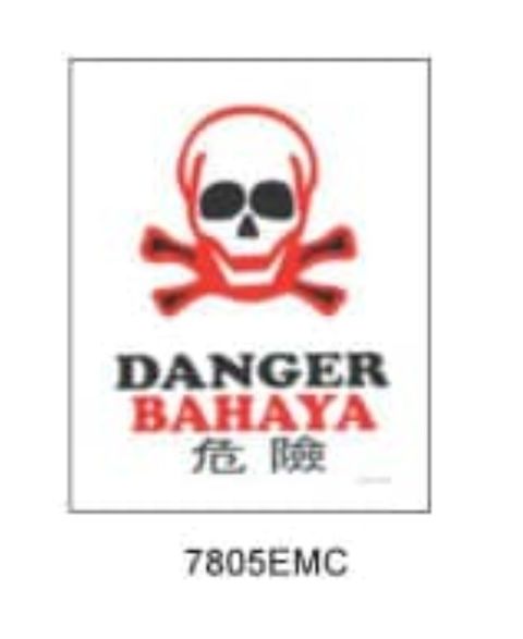 Signage PVC Notice Board 40x50cm No Smoking Dilarang Merokok or Danger ...
