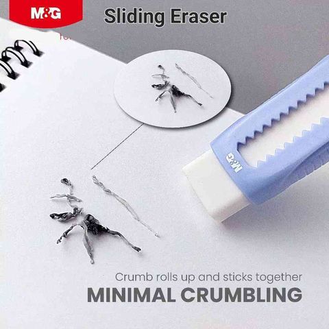 M&G Sliding Retractable Push Eraser AXPQ4273 / AXPQ4272 w refill ...