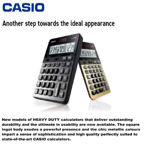 Casio DS-2B desktop 12 digit Heavy Duty Business Calculator Best for ...