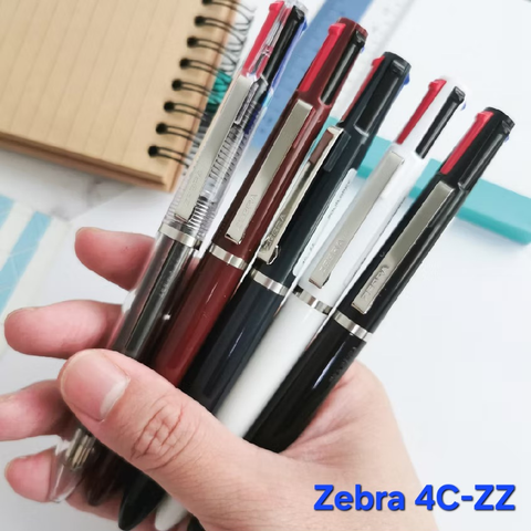 Zebra 4C-ZZ Multi Colours Ball Pen 0.7mm – LuckyTulis