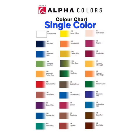 Alpha Artist Watercolour Single Water Color Korea – LuckyTulis