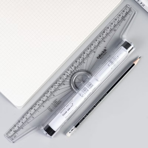 COKAI Multi-Purpose Parallel Ruler Drawing Rolling Design Scale Ruler ...