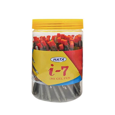 HATA Retractable Semi Gel Pen 0.5mm i5 / 0.7mm i7 50pcs – LuckyTulis