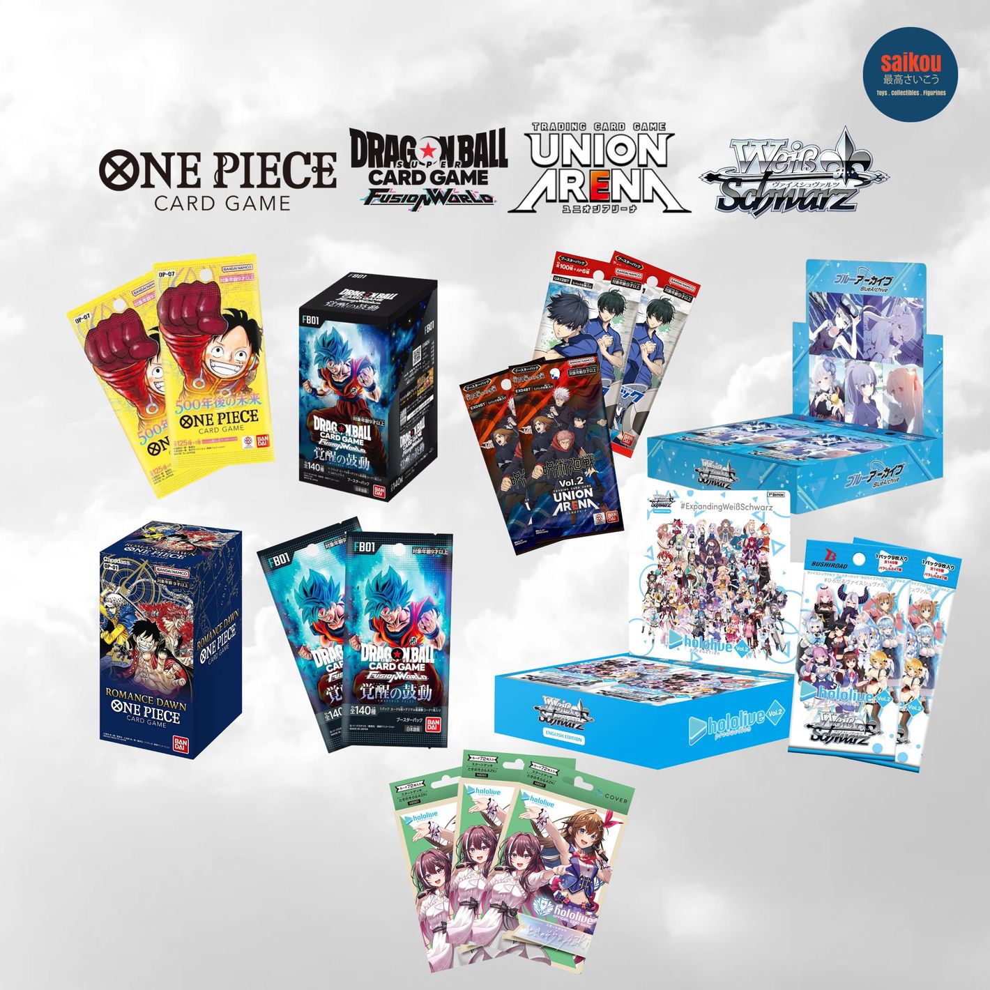 Saikou Cards, Figurines & Collectibles