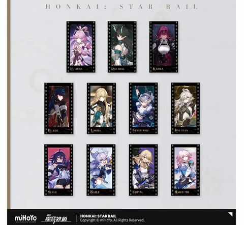 Honkai: Star Rail All-Stars Invite Filmstripe Card – Saikou Cards ...