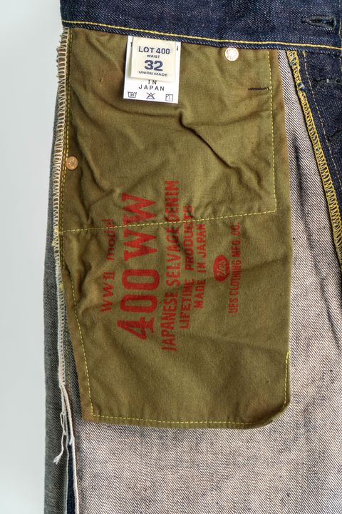 UES 400-WW 14.9oz Post World War II Jeans – Classic Straight – Denim ...