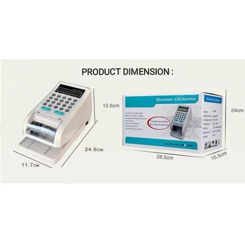 TIMI EC-200 Check Writer Machine – Biz Link Security & OA Trading (BIZ+)