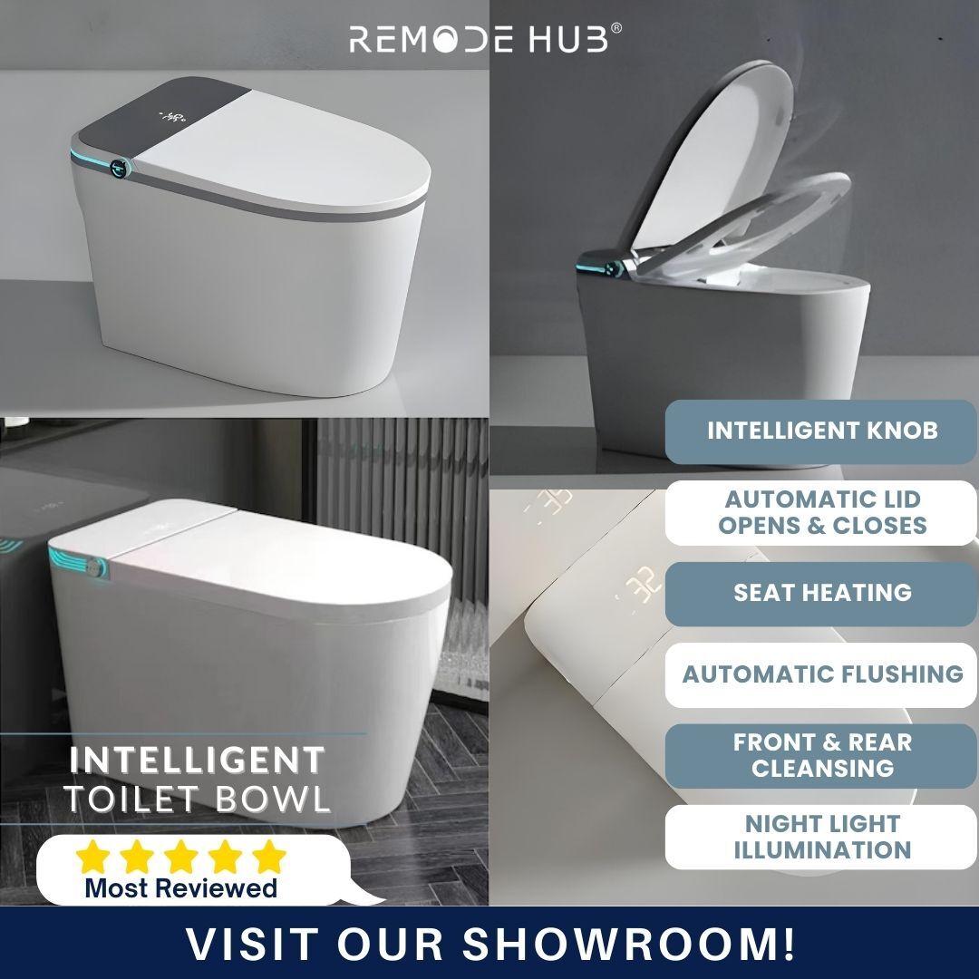 Smart Toilet Bowl - Auto Sense, Intelligent, High Pressure Flush – MY ...