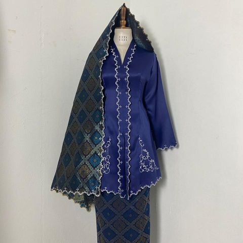 Bridal Set Baju Kebaya Widuri Songket + Veil Widuri Songket Tenun 2 ...