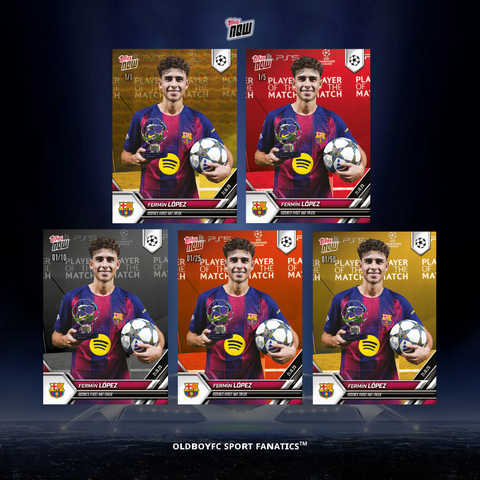 【Topps Now】Fermín López 25/26 UCL #32 – OLDBOY.FC｜正版足球球衣販售・燙印服務・Topps Now 球員卡代購