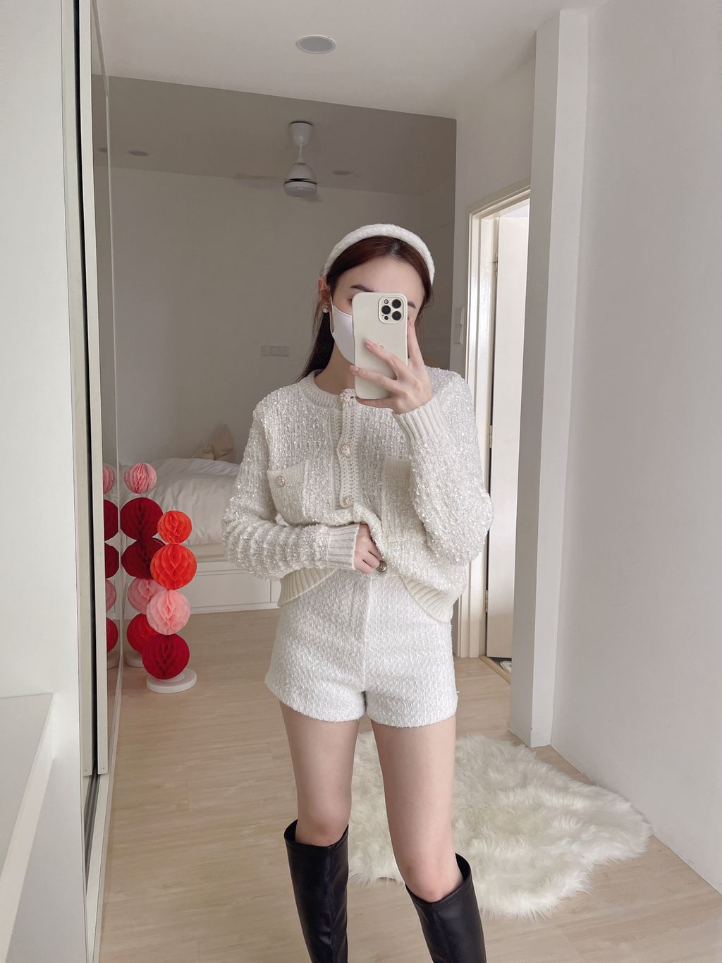 Sammy Short (White) – All Day Lucy