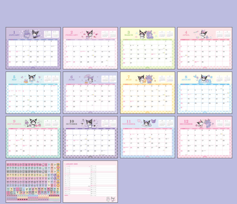 Kuromi Ring Calendar 058 – AK Sapphire Group