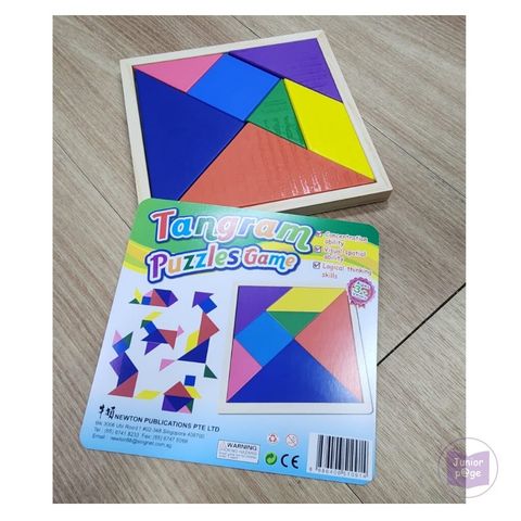 Tangram Puzzles Game (Ages 3+) – Junior Page