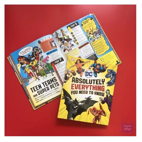 DK DC Comics Absolutely Everything You Need To Know – Junior Page