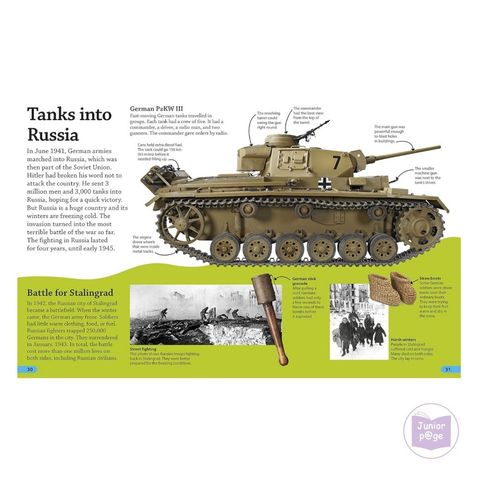 DK Findout! World War II (with a poster) – Junior Page