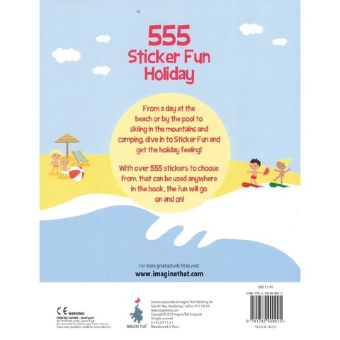 555 Sticker Fun Holiday – Junior Page