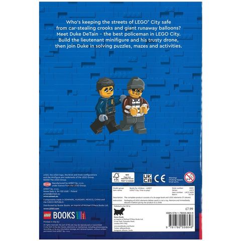 Lego City: Time to Play! Duke DeTain with a mini figure – Junior Page