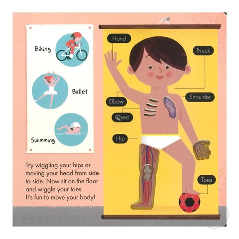 How it Works: Human Body Board book – Junior Page