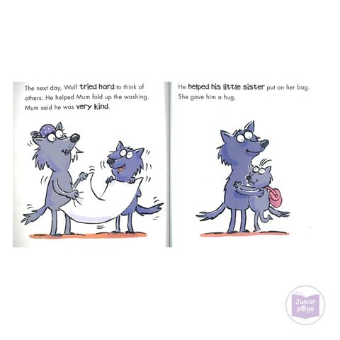 Behaviour Matters: Wolf Thinks of Others - A book about empathy ...