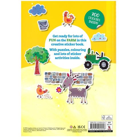 700 Sticker Book Farm Animals – Junior Page