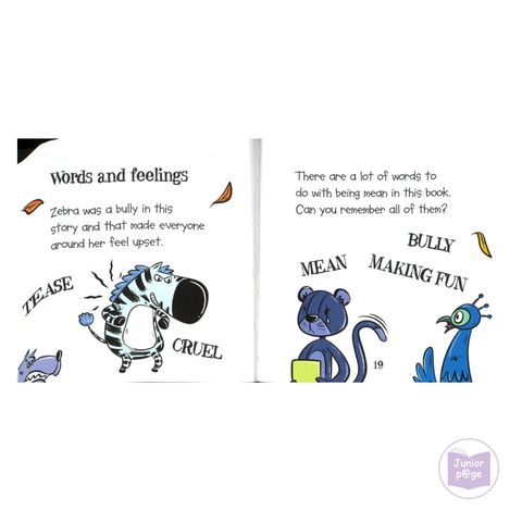 Behaviour Counts : Zebra is a Bully – Junior Page