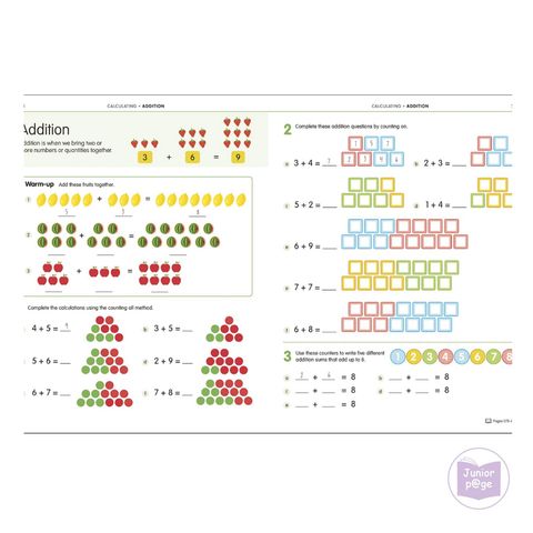 DK How to Be Good at Math Workbook Grades 2-3 (Book with dot marking ...