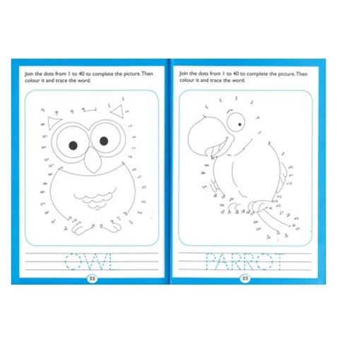 Dot-to-Dot Learning with Fun 1 to 40 – Junior Page