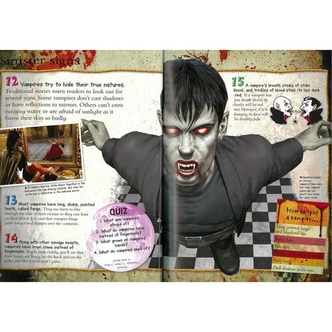 100 Facts Vampires Junior Page