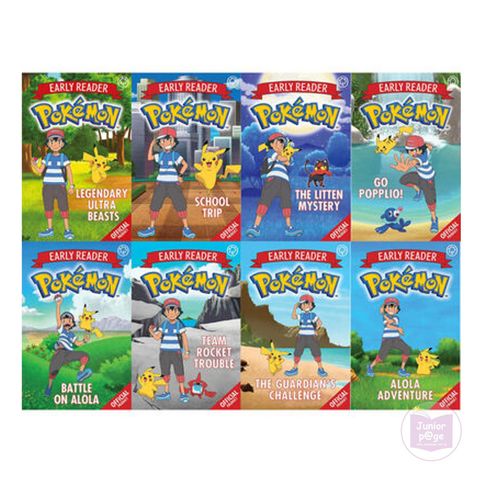 The Official Pokemon Early Reader 8 Books – Junior Page